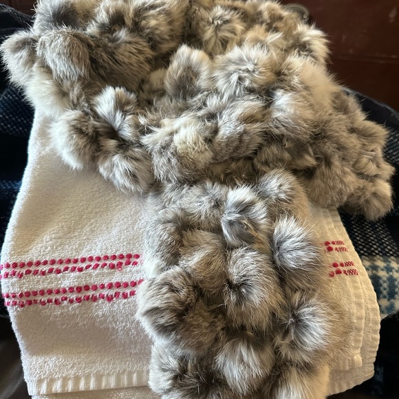 Valerie Stevens | Accessories | Genuine Rabbit Scarf | Poshmark